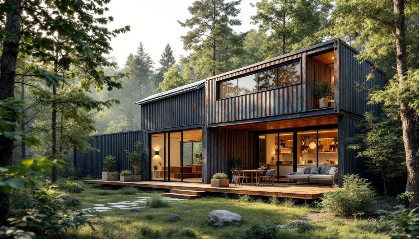 Maison container : design, construction et avantages - L'artisan conseil
